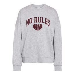 Noisy may Sweatshirt "Soco" in Hellgrau - 51% | Gr&ouml;&szlig;e S | Damen-sweatshirts-jacken