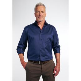 Eterna Herren Langarmhemd &raquo;COMFORT FIT&laquo; EASY IRON (b&uuml;gelleicht) blau 40, Normalgr&ouml;&szlig;en