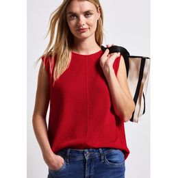 Street One Stricktop in Rot - 44% | Gr&ouml;&szlig;e 44 | Damen-tops