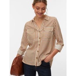 V&eacute;ro Moda Vero Moda Damen Hemdbluse &raquo;VMBUMPY L/S SHIRT NEW WVN GA NOOS&laquo; Viskose, regular fit S