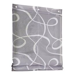 HEINE HOME Raffrollo in Grau - 52% | Gr&ouml;&szlig;e 140x120 cm | Gardinen-vorhaenge