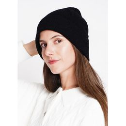 William de Faye Beanie in Schwarz - 76% | Damen-muetzen-caps