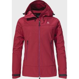 Sch&ouml;ffel Sch&ouml;ffel Damen Outdoorjacke &raquo;Softshell Jk Style Blaueis WMS&laquo; mit Kapuze rot 36