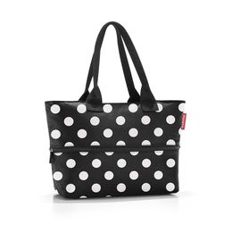 Reisenthel Shopper "E1" in Schwarz/ Wei&szlig; - (B)50 x (H)26,5 x (T)16,5 cm - 46% | Damen-taschen