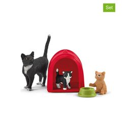 Schleich Spielfiguren "Spielspa&szlig; f&uuml;r niedliche Katzen" - ab 3 Jahren - 11% | Spielfiguren