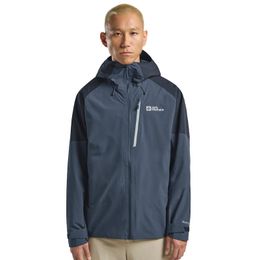 Jack Wolfskin Herren Funktionsjacke &raquo;EAGLE PEAK 2L JKT M&laquo; mit Kapuze blau S (48)