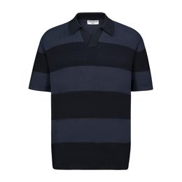 Eight2Nine Poloshirt in Dunkelblau - 50% | Gr&ouml;&szlig;e M | Herren-plussize