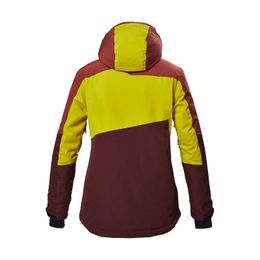 Killtec Damen Skijacke &raquo;KSW 37 WMN SKI JCKT&laquo; Atmungsaktive, wasserdichte Skijacke mit verstellbarer Kapuze braun 36