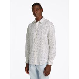 Tommy Hilfiger Herren Langarmhemd &raquo;FLEX POPLIN AOP Slim Fit SHIRT&laquo; mit Alloverprint 3XL, N-Gr
