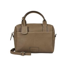 Burkely Leder-Henkeltasche "Soft Skylar" in Taupe - (B)24 x (H)17 x (T)9 cm - 58% | Damen-taschen