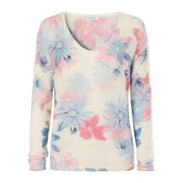 TATUUM Pullover in Creme/ Hellblau/ Rosa - 43% | Gr&ouml;&szlig;e M | Damen-pullover-cardigans