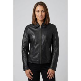 Mauritius Damen Lederjacke &raquo;MWLoana&laquo; Bikerjacke mit Umlegekragen S (36) Trachtenmode