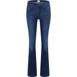 Mustang Damen Mustang Slim-fit-Jeans &raquo;Shelby Slim Boot&laquo; im Five-Pocket Style blau 28, L&auml;nge 30