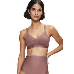 Triumph Damen B&uuml;gelloser BH &raquo;Shape Smart&laquo; gl&auml;ttend, vorgeformte Cups, weich und leicht formend rosa 5, N-Gr