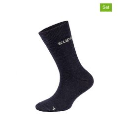 super.natural 2er-Set: Socken "All Day" in Dunkelblau - 48% | Gr&ouml;&szlig;e 19-22 | Babysocken-strumpfhosen