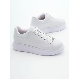 Trendyol Sneakers in Wei&szlig; - 61% | Gr&ouml;&szlig;e 42 | Damen-sneakers