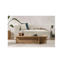 Evila Couchtisch "Harbor" in Hellbraun - (B)120 x (H)30 x (T)45 cm - 75% | Tische