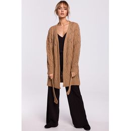 made of emotion Cardigan in Hellbraun - 61% | Gr&ouml;&szlig;e L/XL | Damen-pullover-cardigans