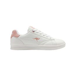 Kangaroos Sneakers "K-Ten Adore" in Wei&szlig;/ Rosa - 39% | Gr&ouml;&szlig;e 36 | Damen-sneakers