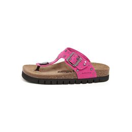 billowy Leder-Zehentrenner in Pink - 57% | Gr&ouml;&szlig;e 38 | Damen-sandalen