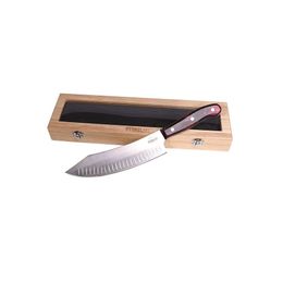 Stoneline Chefmesser in Rot - (L)33,2 cm - 59% | Kuechenhelfer