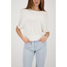 monari Damen Strickpullover &raquo;Pullover Ajour&laquo; Regular fit mit Ajour-Strickerei 46