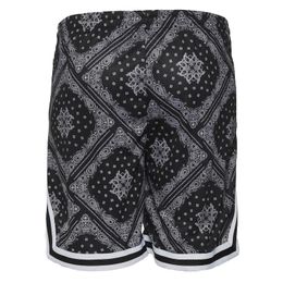 Karl Kani Herren Stoffhose &raquo; Herren KK Woven Signature Paisley Mesh Shorts&laquo; XXS, US-Gr&ouml;&szlig;en