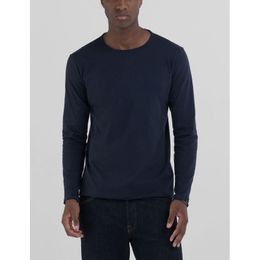 Replay Herren Langarmshirt blau XS