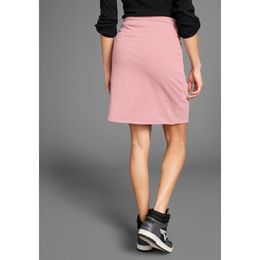 Kangaroos Damen Kangaroos Jerseyrock in Wickeloptik mit elastischem Bund rosa 34