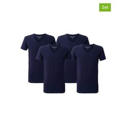 McGregor 4er-Set: Shirts in Dunkelblau - 54% | Gr&ouml;&szlig;e M | Herren-plussize