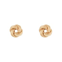 DIAMANTA Gold-Ohrstecker "Noeud torsad&eacute;" - 77% | Schmuck