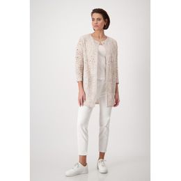 monari Cardigan in Beige - 73% | Gr&ouml;&szlig;e 40 | Damen-pullover-cardigans