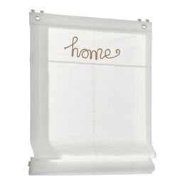 HEINE HOME Raffrollo in Creme - 80% | Gr&ouml;&szlig;e 140x80 cm | Gardinen-vorhaenge