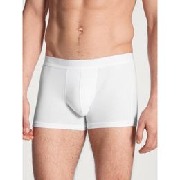 Calida Herren Calida Boxer &raquo;Focus&laquo; mit graphisch bedrucktem Softgummibund wei&szlig; XXL (58/60)
