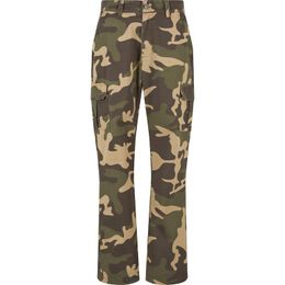 Urban Classics Herren Urban Classics Cargohose &raquo; Herren Straight Leg Camo Cargo Pants&laquo; 38, Normalgr&ouml;&szlig;en