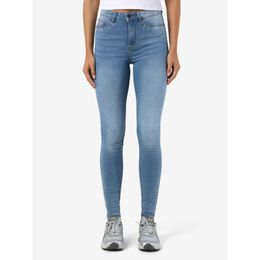 Noisy may Damen Noisy may Skinny-fit-Jeans &raquo;NMCALLIE HW SKINNY JEANS VI059LB NOOS&laquo; blau 32, L&auml;nge 32