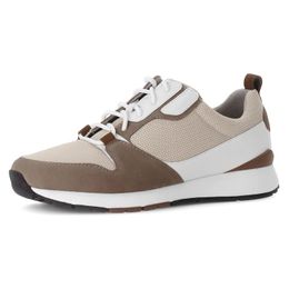 Pius Gabor Herren Sneaker , Freizeitschuh, Halbschuh, Komfortschuh, Schn&uuml;rer in Weite G beige 8,5 (42,5)