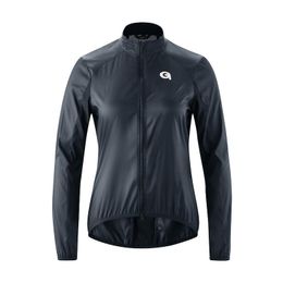Gonso Damen Fahrradjacke &raquo;Road Jacket Wind W&laquo; Damen Radjacke, atmungsaktive Rennrad-Windjacke, Funktionsjacke blau 46