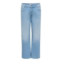 Only Carmakoma Jeans 'CARJuicy' Damen Gr&ouml;&szlig;e 35/36 hellblau
