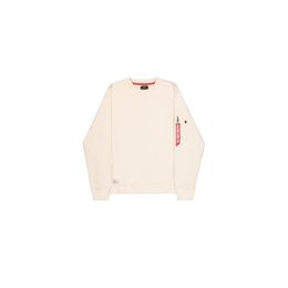 Alpha Industries Herren Sweater &raquo;USN Blood Chit Sweatshirt&laquo; wei&szlig; XL