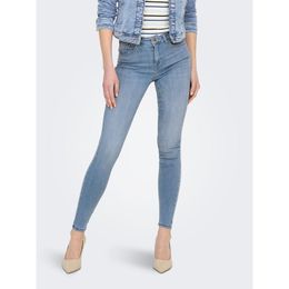 Only Damen Only Skinny-fit-Jeans &raquo;ONLPOWER MID PUSH UP SK DNM AZG944 NOOS&laquo; blau S (36), L&auml;nge 30