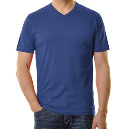 Ragman Herren Ragman T-Shirt blau 110
