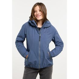 Ragwear Damen Outdoorjacke &raquo;DIZZIE WARM&laquo; mit Kapuze blau L