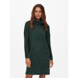Only Damen Only Strickkleid &raquo;ONLJANA L/S COWLNCK DRESS WOOL KNT NOOS&laquo; gr&uuml;n S, N-Gr