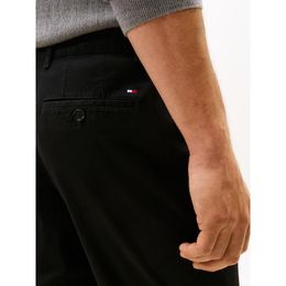 Tommy Hilfiger Herren Chinohose &raquo;CORE DENTON ESSENTIAL&laquo; Straight Fit, Baumwolle mit Stretch schwarz 32, L&auml;nge 34