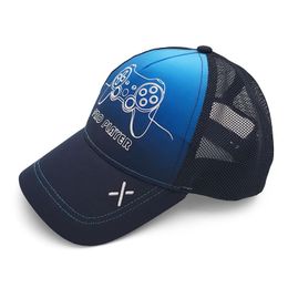 MaxiMo Herren MaxiMo Baseball Cap 1 Stk. Navy, Gaming-Motiv, Trucker-Cap, Snapback, Mesh, Basecap, Jungen