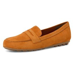 Tamaris Damen Mokassin , Slipper, Business Schuh, Schlupfschuh mit Touch-IT Ausstattung orange 37