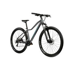 Mountainbike &raquo;KROSS Mountainbike Hardtail 27,5" LEA 4.0 grau 16 G&auml;nge&laquo; 16 Gang Shimano ACERA M3020 Schaltwerk Kettenschaltung Mountainbike