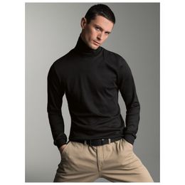 TRIGEMA Herren Rollkragenshirt &raquo;TRIGEMA Langarm Ski- und Sport-Rollkragenpullover&laquo; 1 Stk. schwarz M