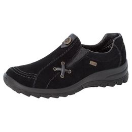 Rieker Damen Slipper , Schlupfschuh, Halbschuh, Sneaker mit Tex-Membran schwarz 37
